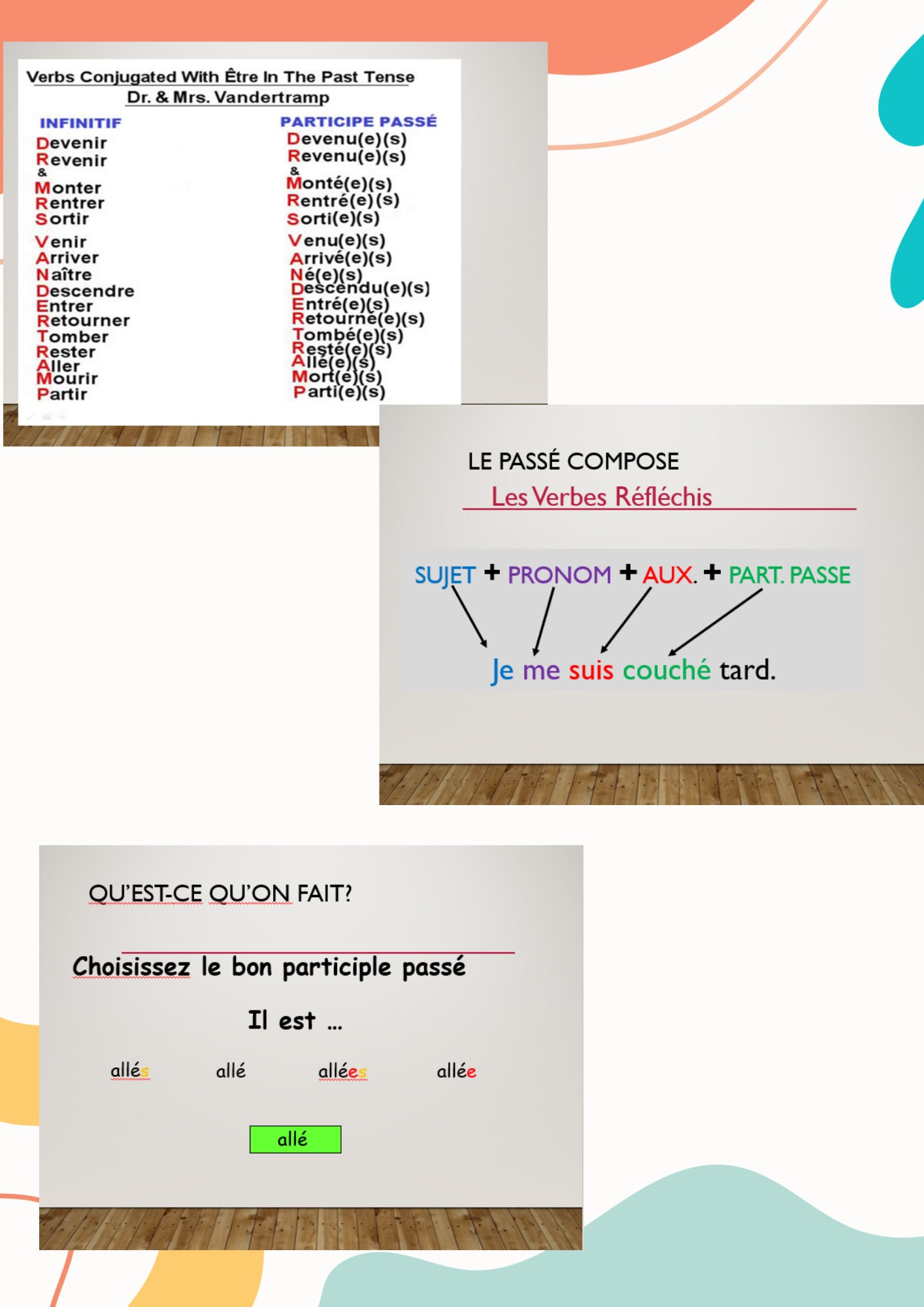 French Verb Lesson! - Etsy