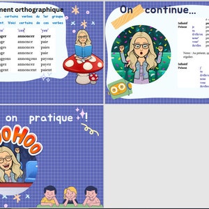 Complete French Verb Lesson - Etsy