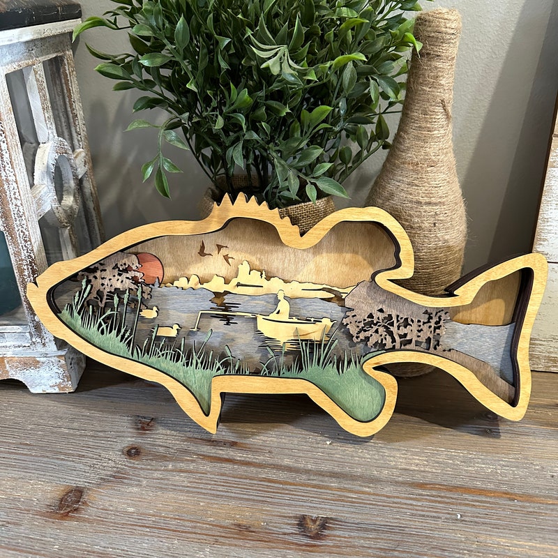 Layered Wood Art - Etsy