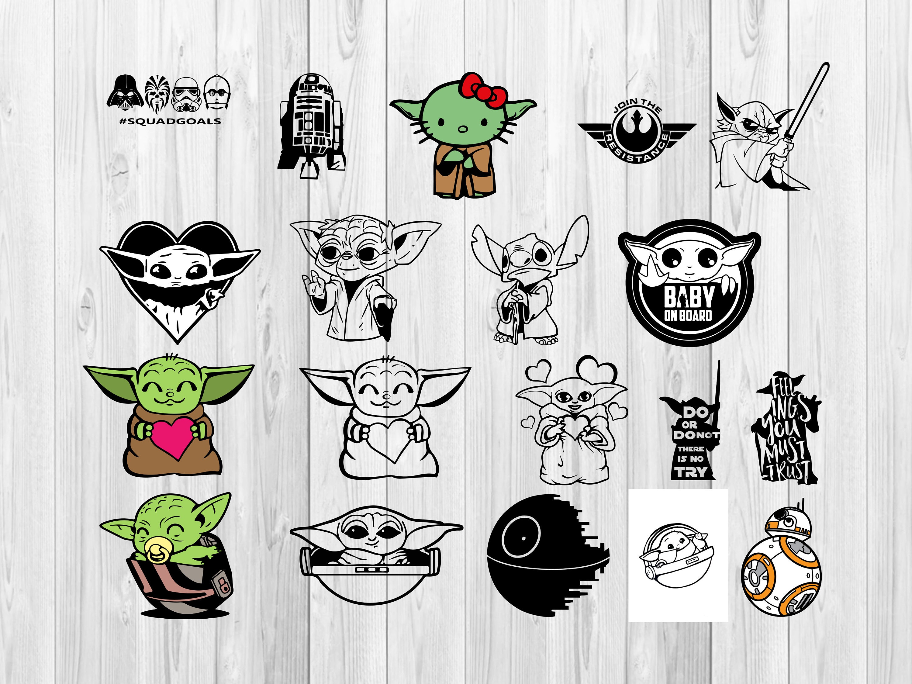 Baby Yoda Svg Grogu Svg for Cricut Baby Yoda Clipart Baby - Etsy Ireland
