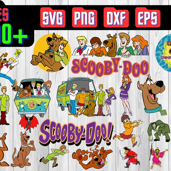 Svg Scobby Doo - Etsy