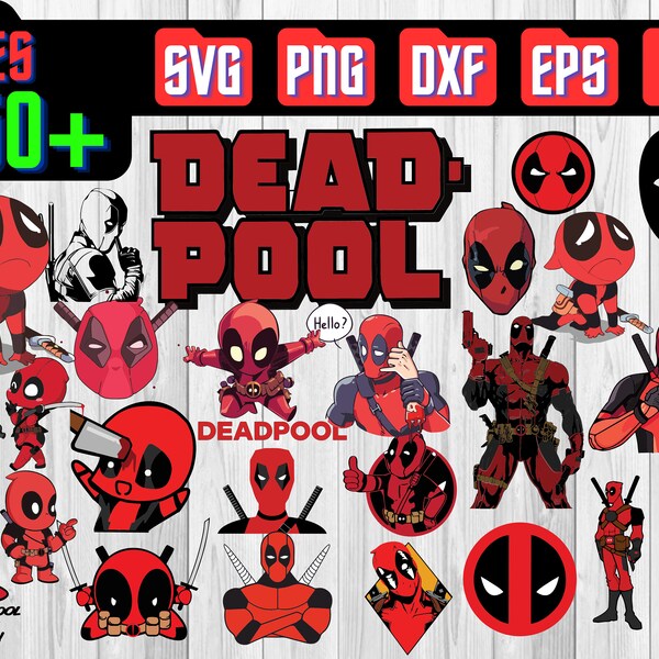 Deadpool Sticker Png - Etsy