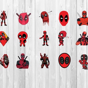 Deadpool Files, Deadpool Svg, Superhero Svg, Layered Files Svg, Png ...