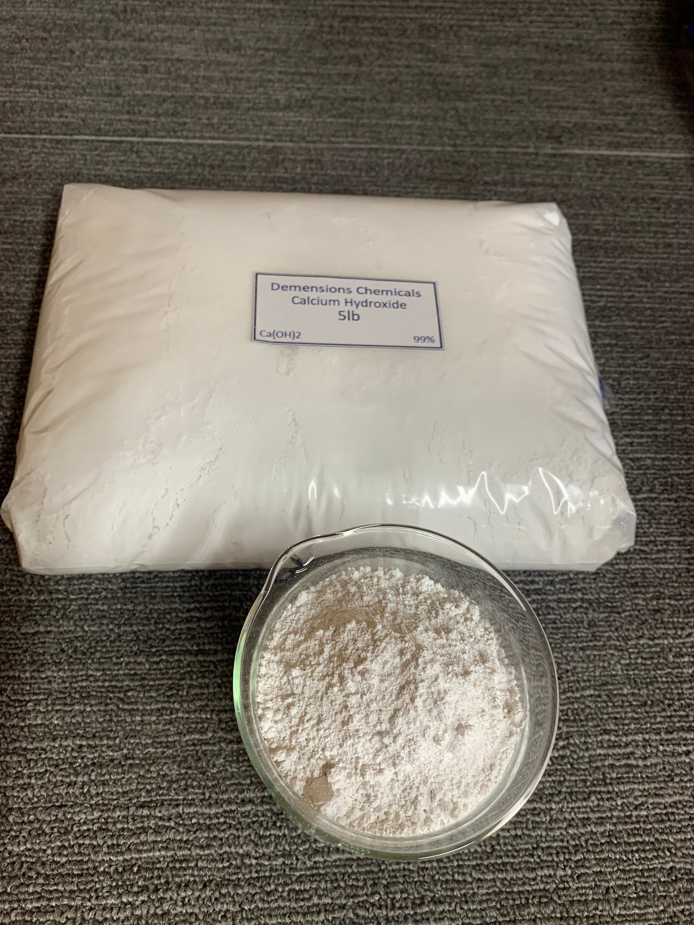 Calcium Hydroxide 99% N Type 5lb Bag - Etsy