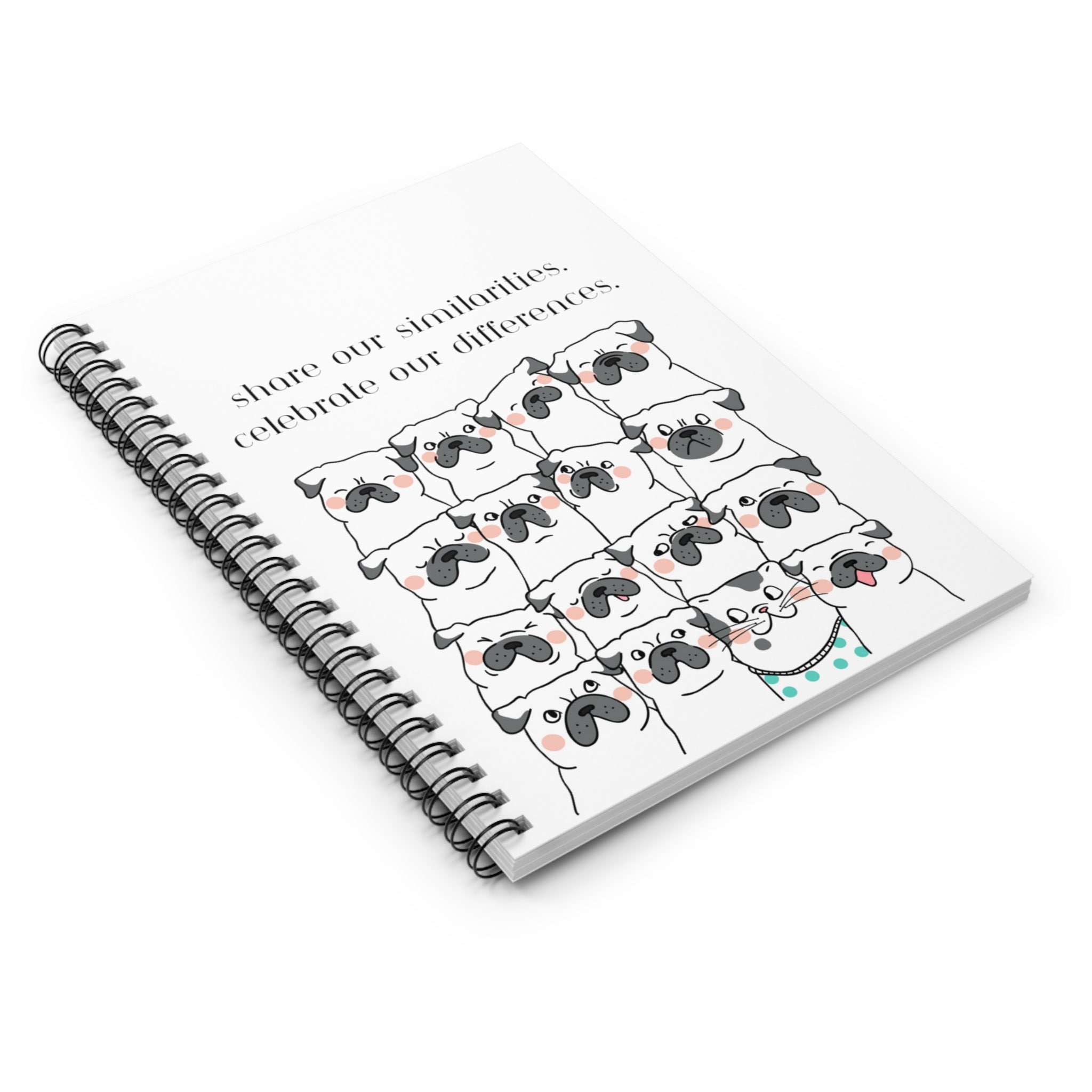 Differences Spiral Notebook Vet Tech Week Veterinary - Etsy