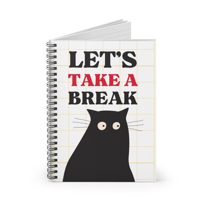 Take a Break Spiral Notebook Vet Tech Week Veterinary - Etsy