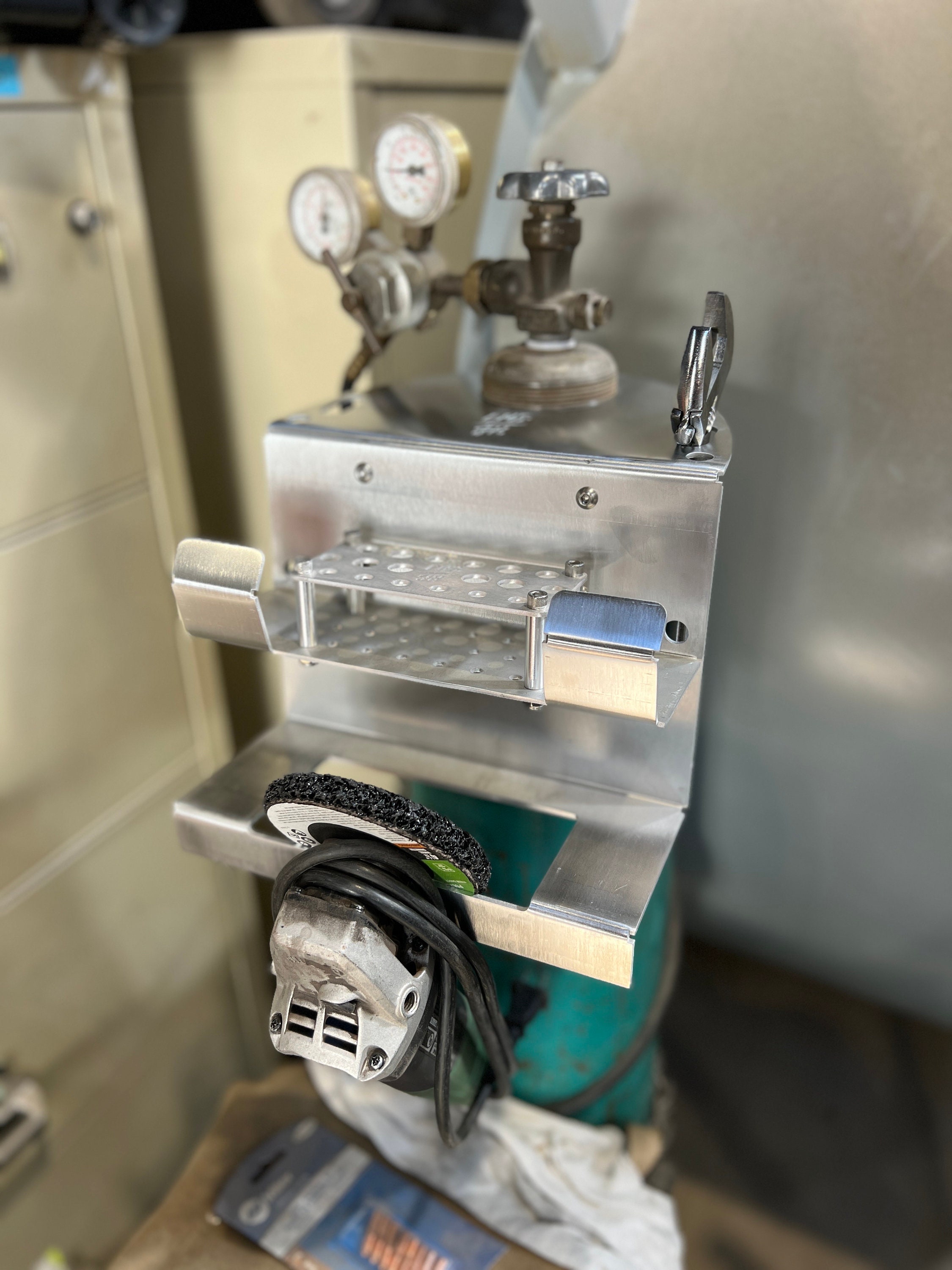 Welding Bottle Organizers/ Grinder Holder - Etsy
