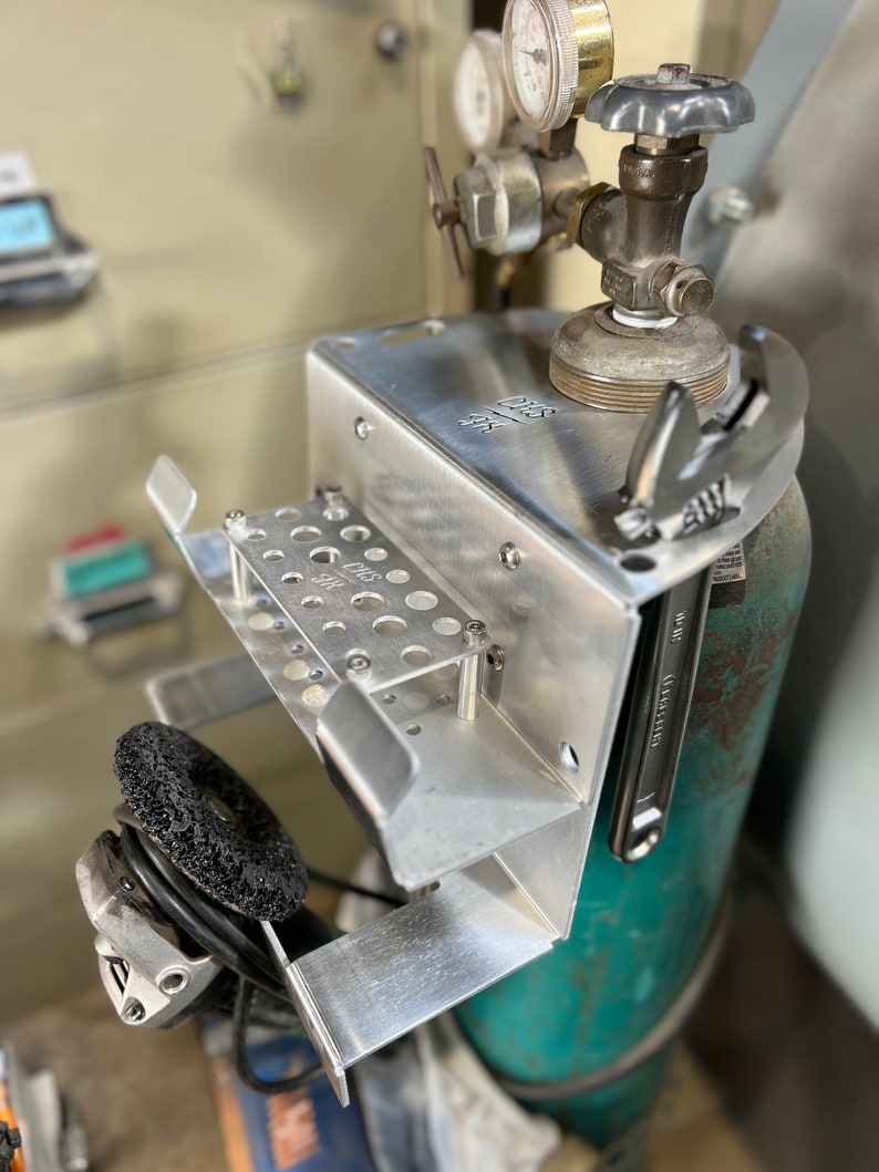Welding Bottle Organizers/ Grinder Holder - Etsy