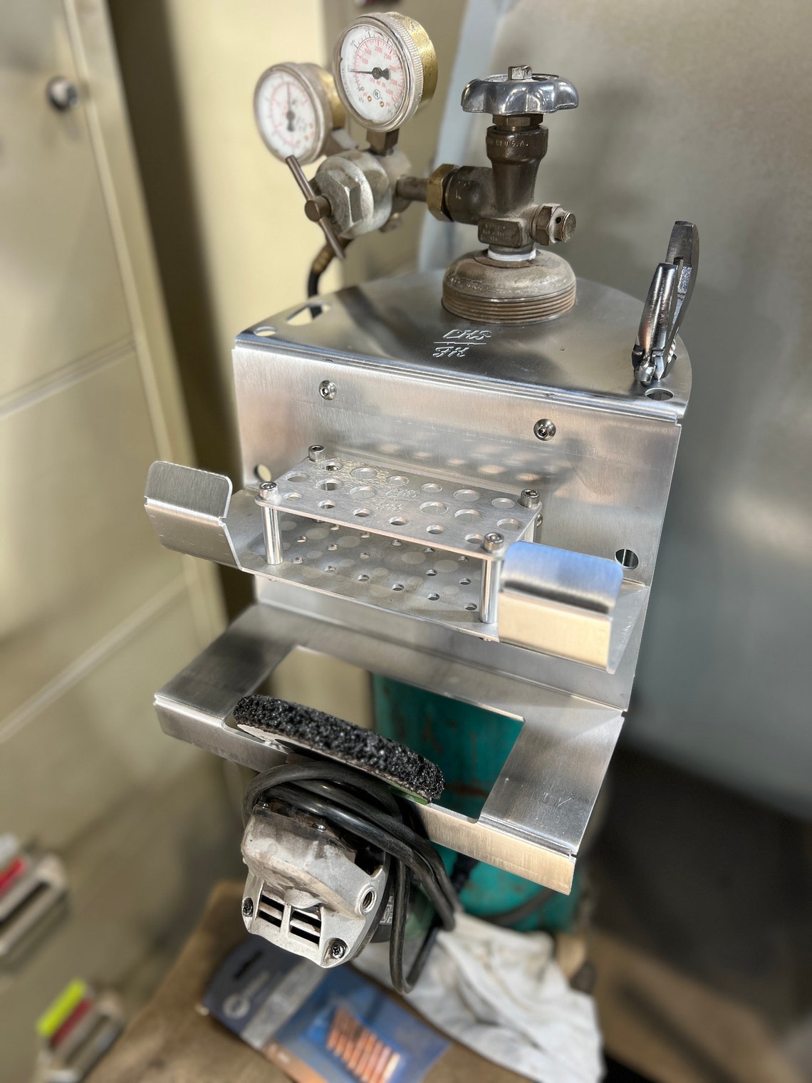 Welding Bottle Organizers/ Grinder Holder - Etsy