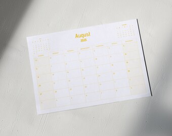 Violet Purple 2023 2024 School Year Printable Monthly Calendar With ...