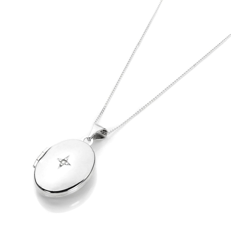 9ct Gold Diamond Locket - Etsy