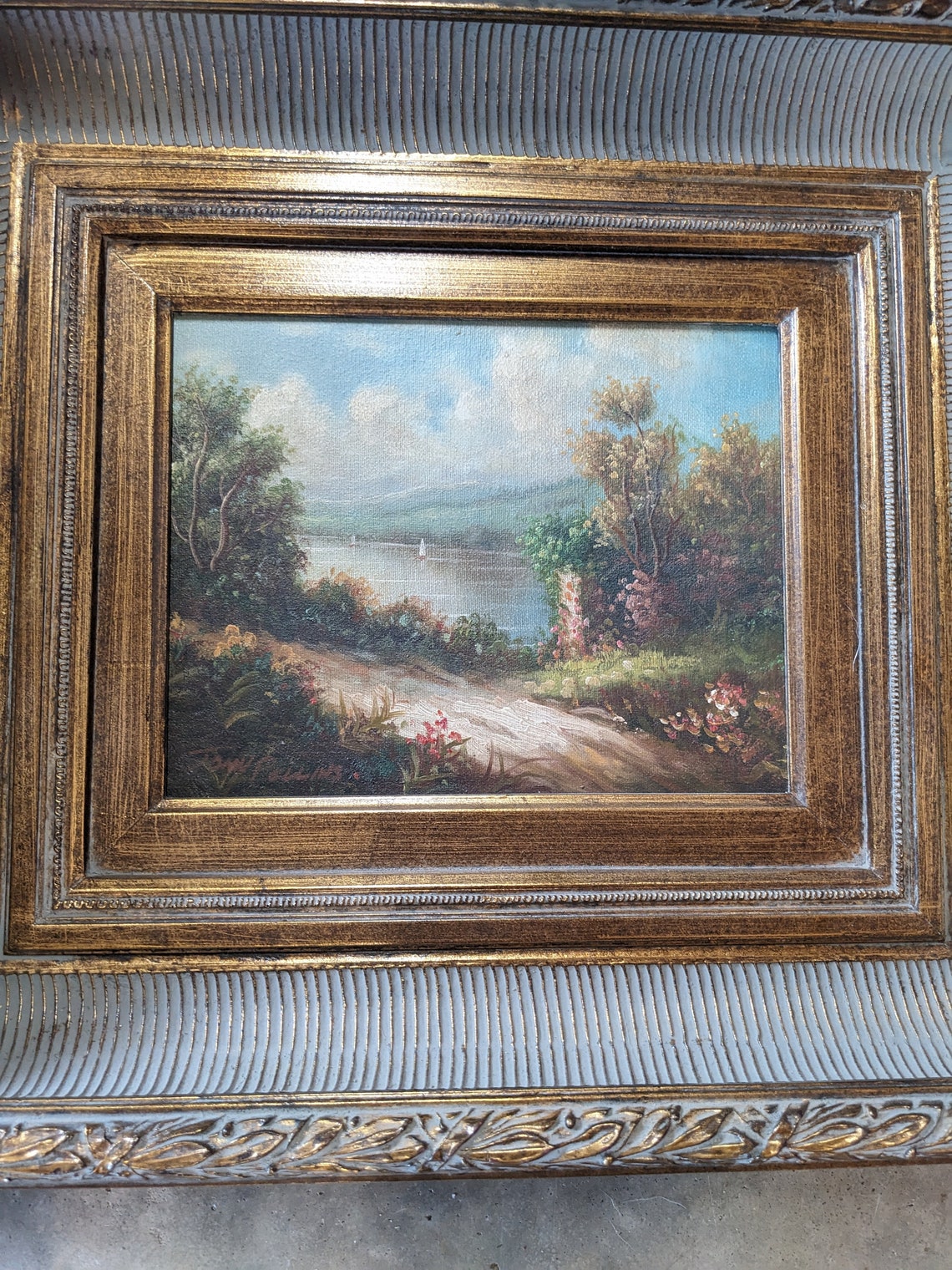 Oil on Canvas Art Frames - Signed by John Pollins - Etsy