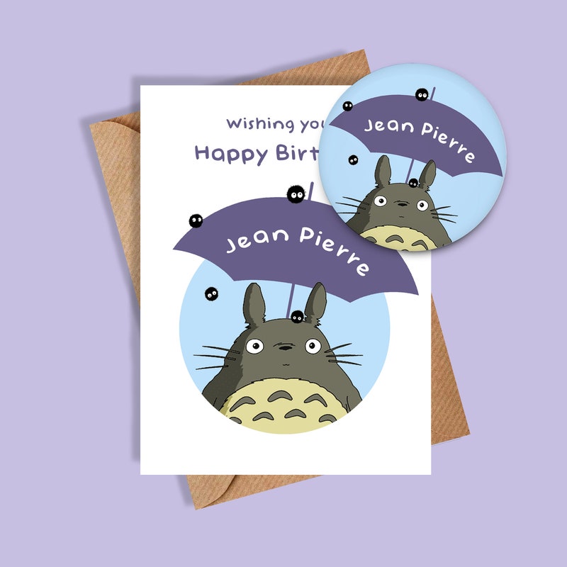 Totoro Card - Etsy UK