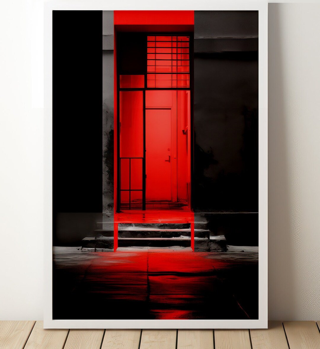 Abstract Art Installation Photo Monochrome Color Experiment - Etsy
