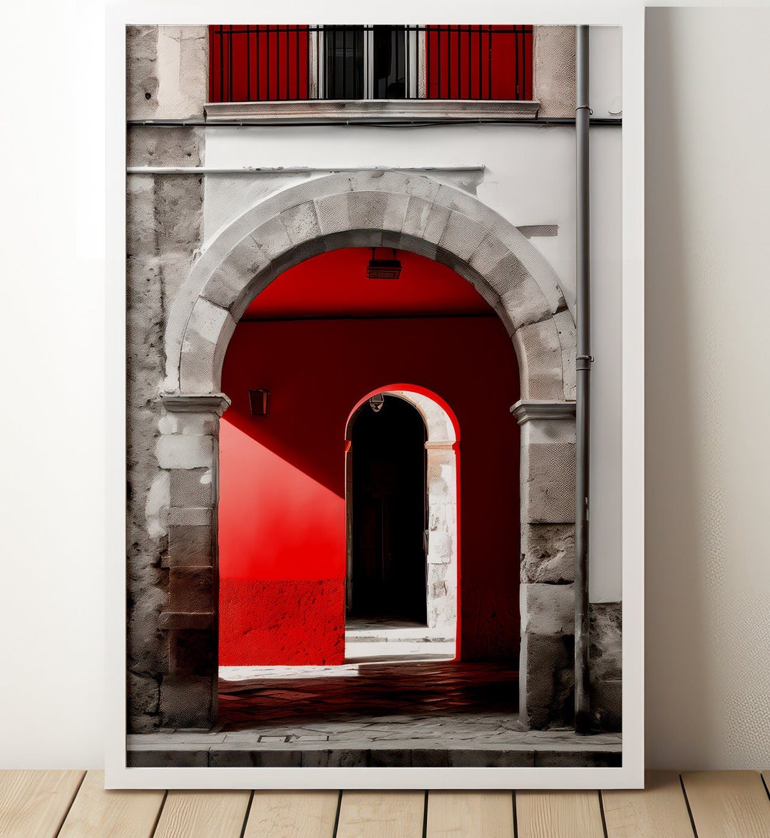 Abstract Art Installation Photo Monochrome Color Experiment - Etsy