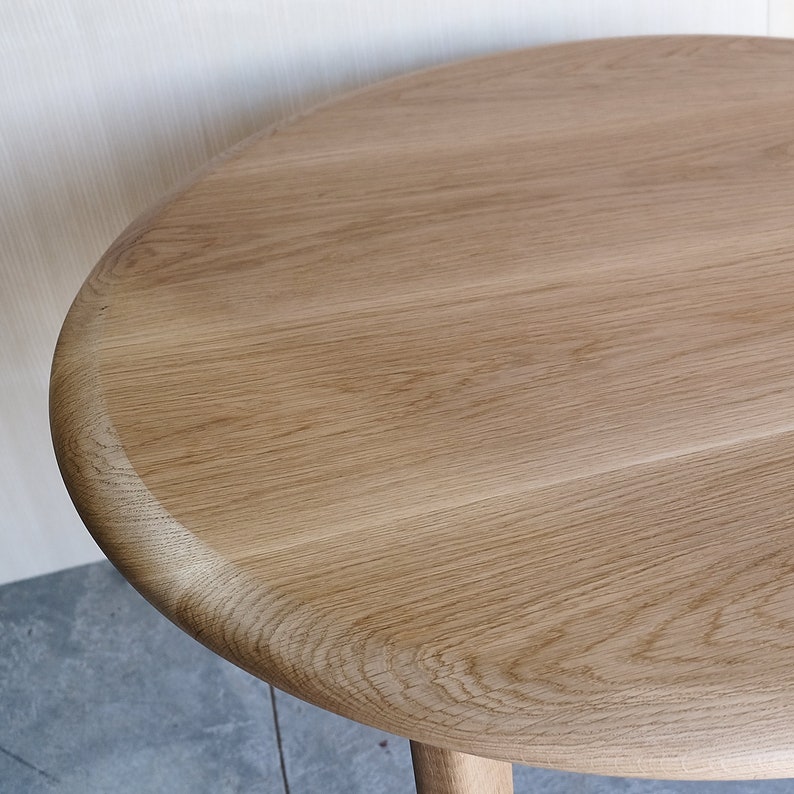 Albert Table // Bespoke Sizes // Mid Century Modern Oak Round Dining ...