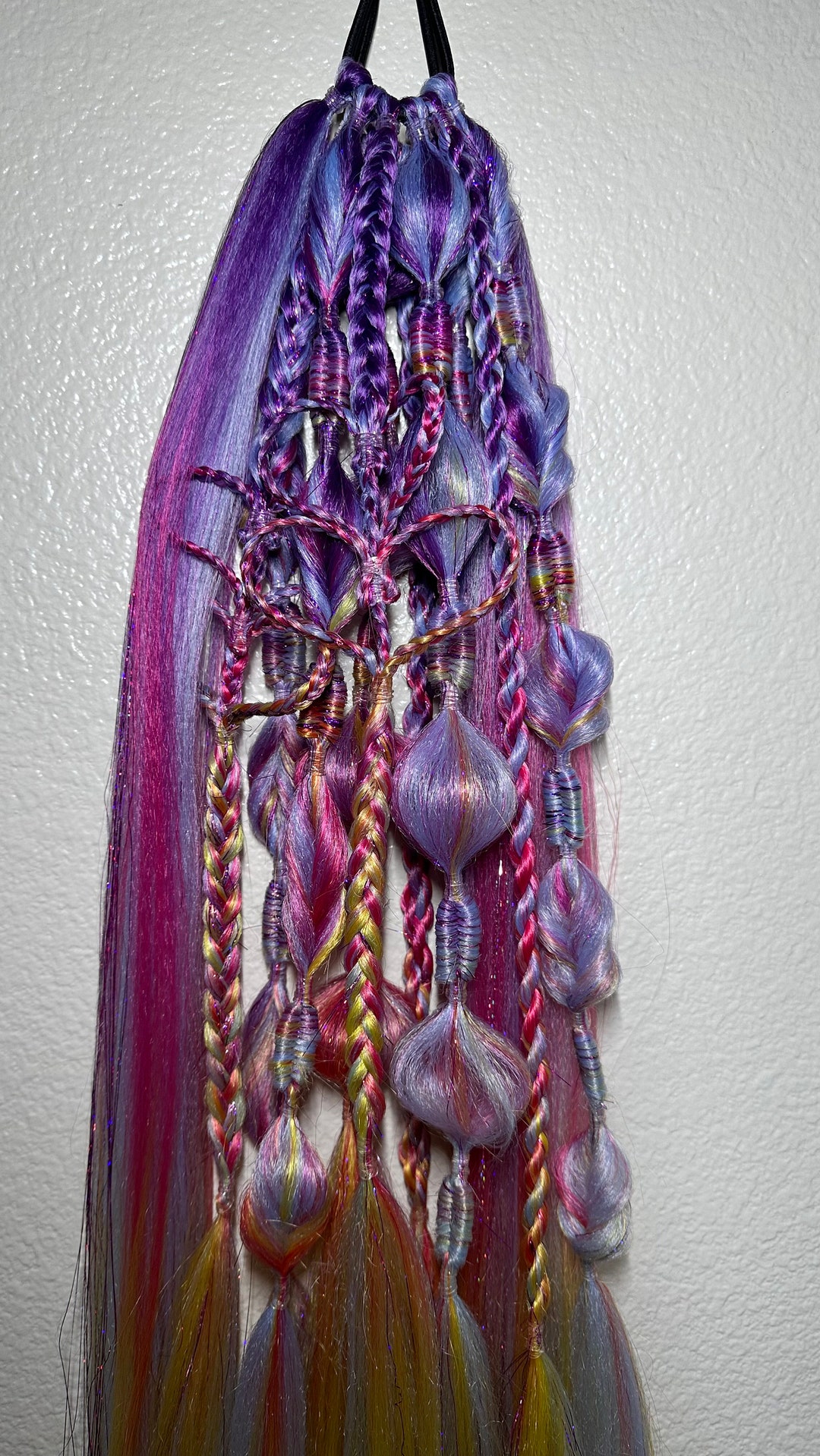 Galaxy Tie in Braids - Etsy