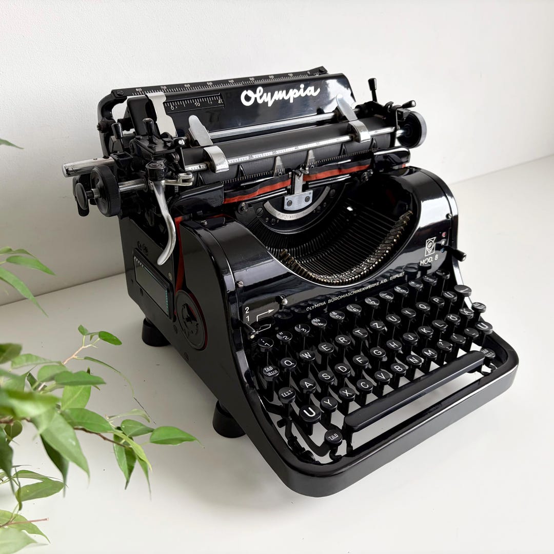 Olympia Model 8 Typewriter 1937 | Professionally Maintained, Working ...