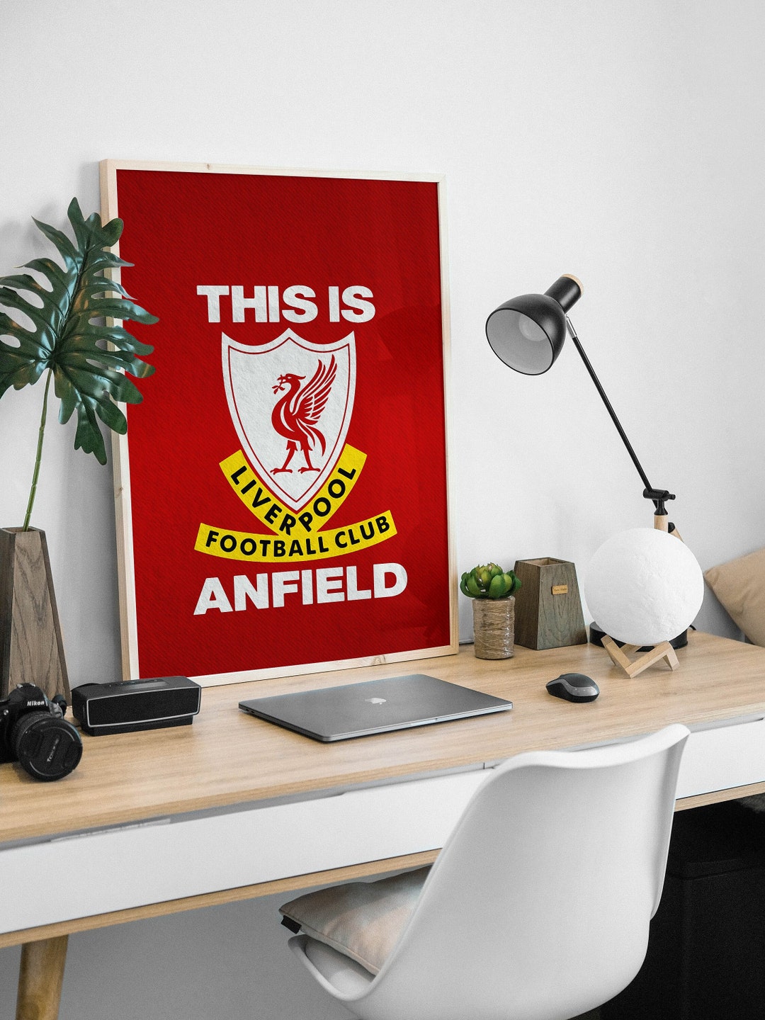 This is Anfield Sign Poster, Liverpool FC Poster, Football Poster Print ...