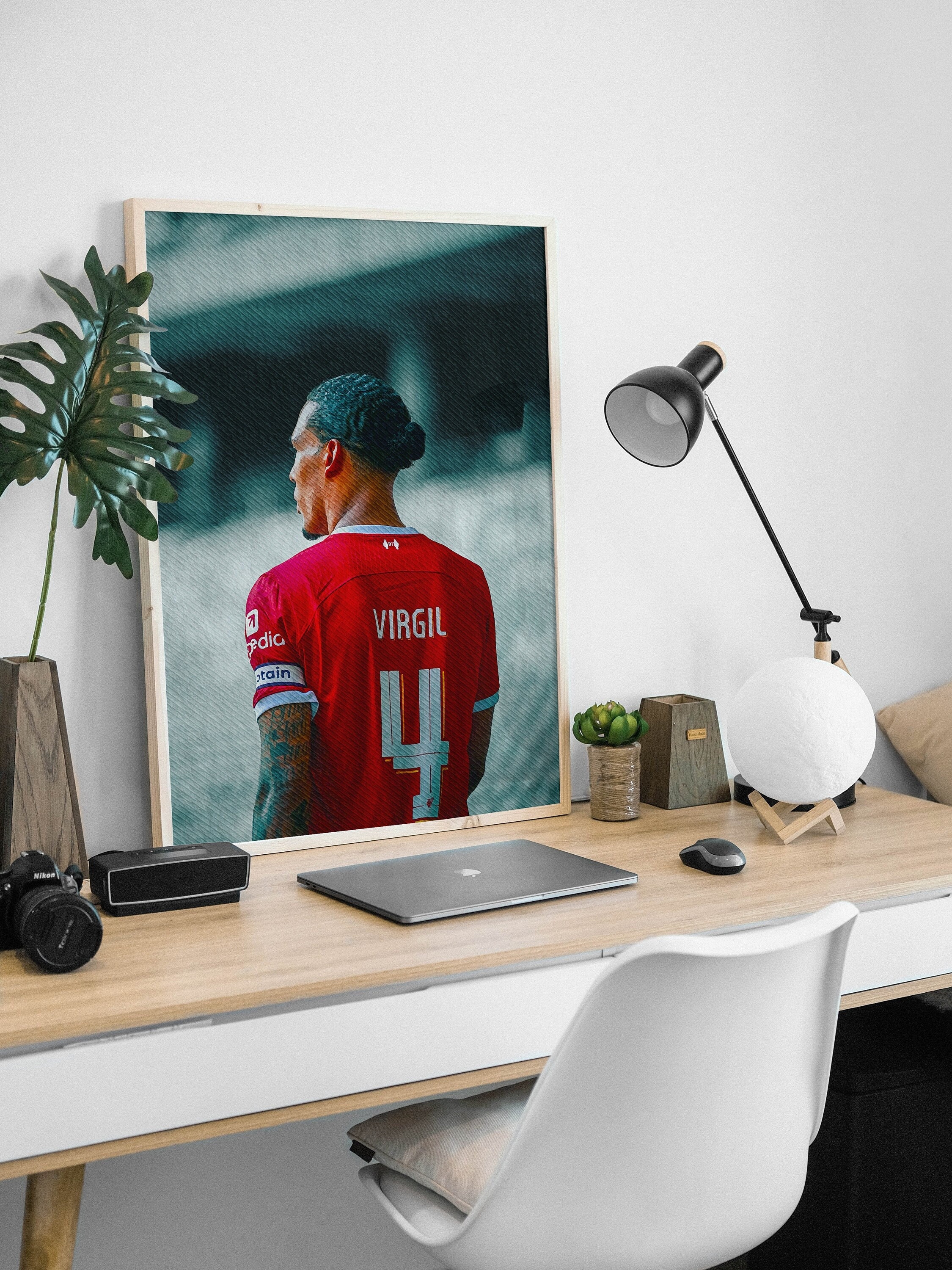 Virgil Van Dijk Liverpool Poster, Liverpool's New Skipper, Virgil Van ...
