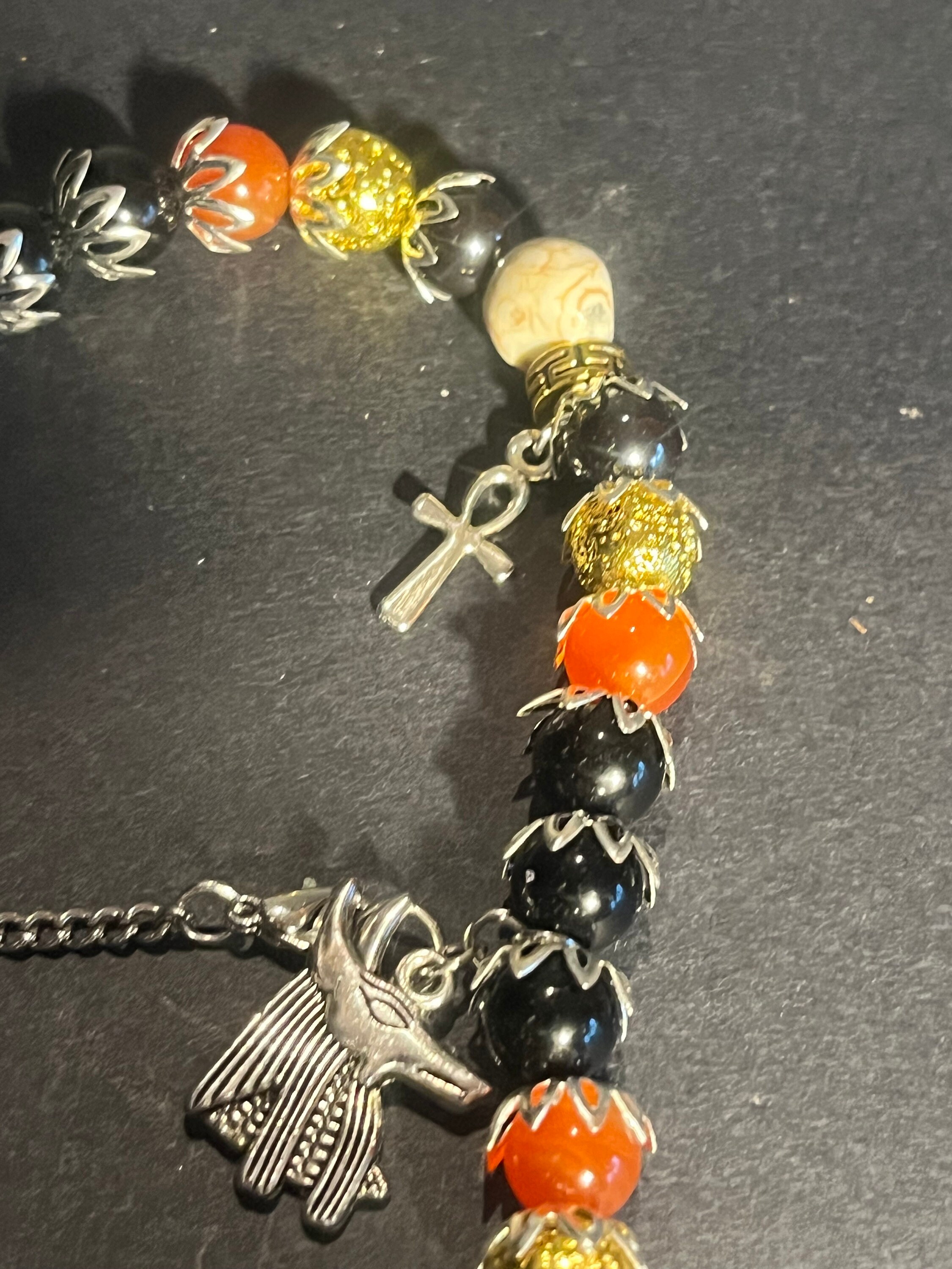 Anubis Prayer Beads - Etsy