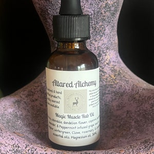 Magic Muscle Rub Oil - Etsy