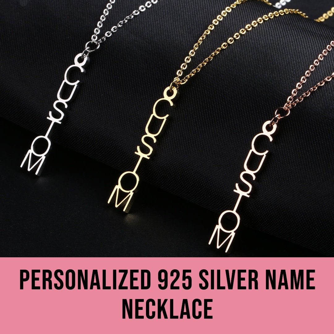 Personalized Name Necklace for Her Mommy Gift Necklace - Etsy