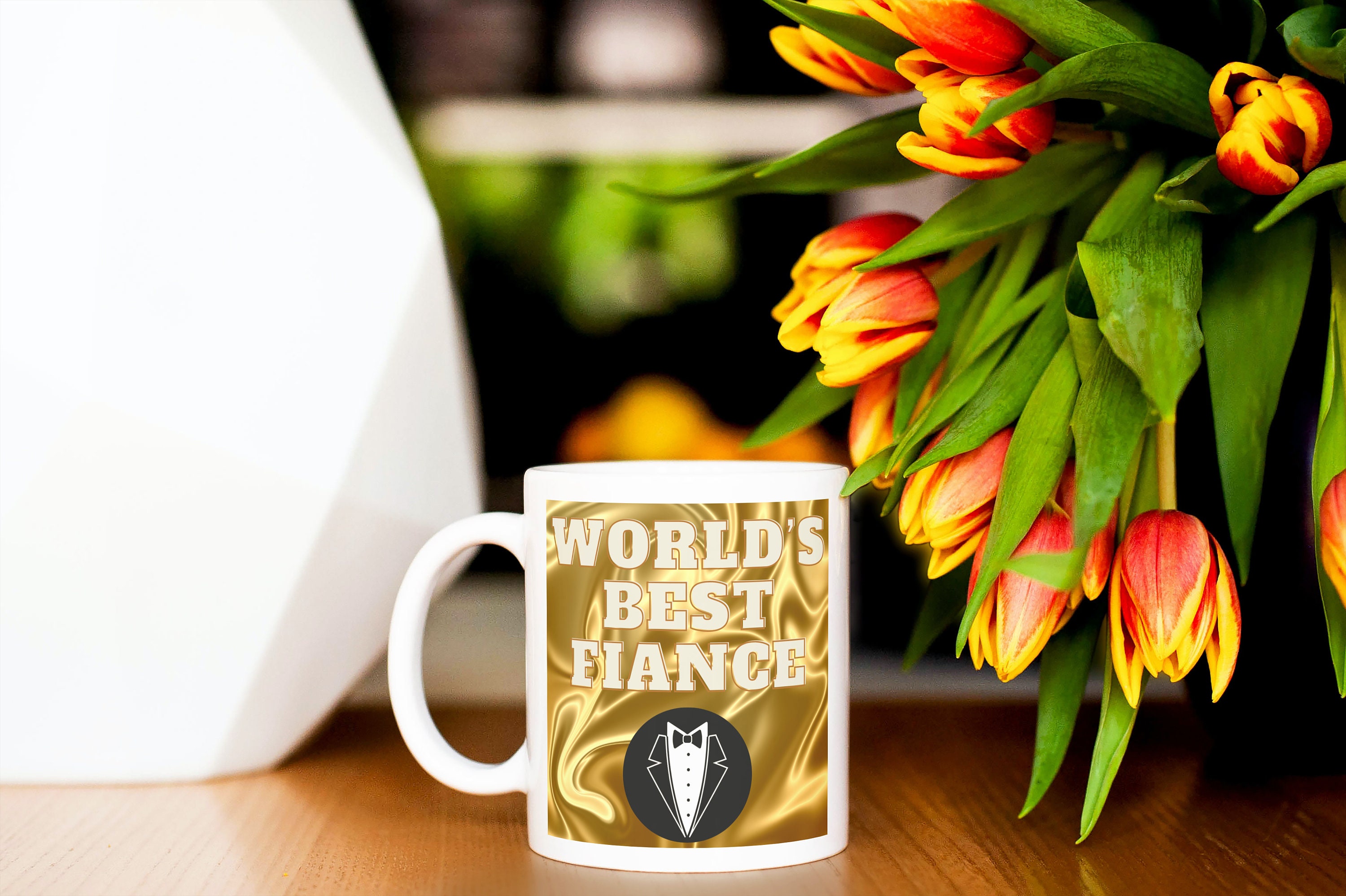 World's Best Fiancé Mug, Gift Mug for Fiancé, Gift for Groom to Be ...
