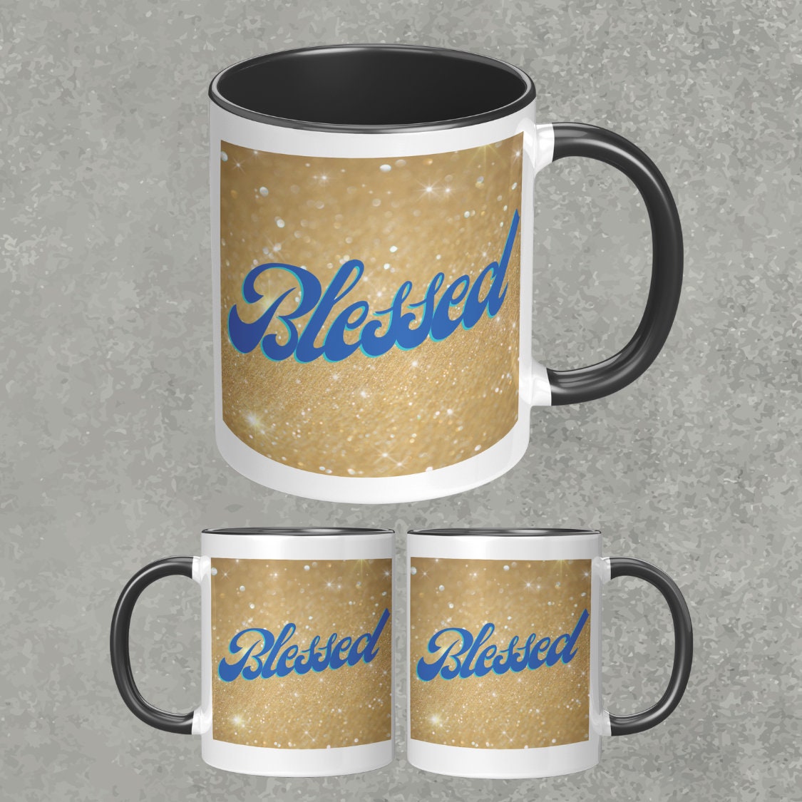 Blessed Mug. Offered in 11 or 15 Oz Ceramic (5 Colors), 12 Oz Stainless ...