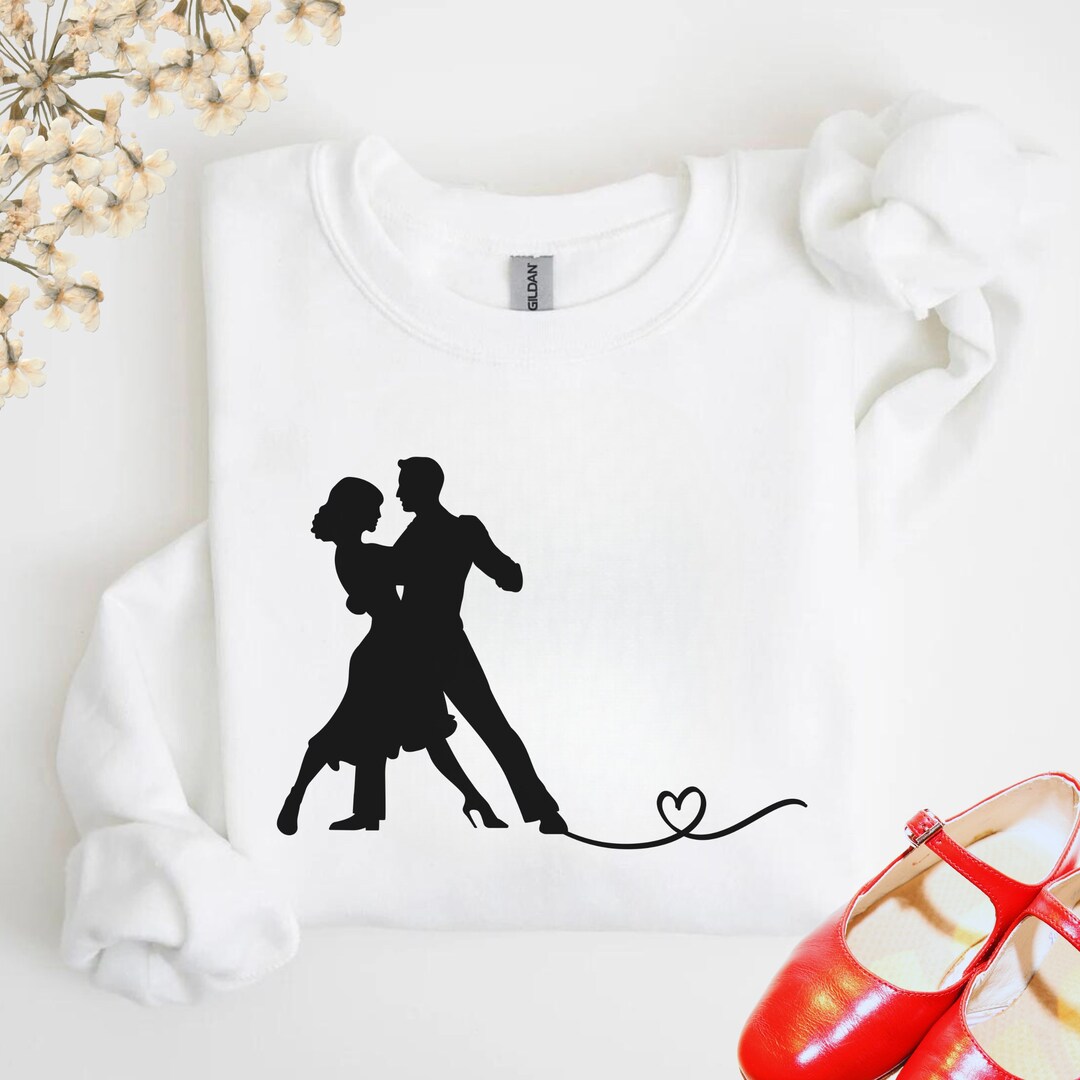 Ballroom Dancer Sweater, Dancing Couple Sweatshirt, Dance Teacher ...
