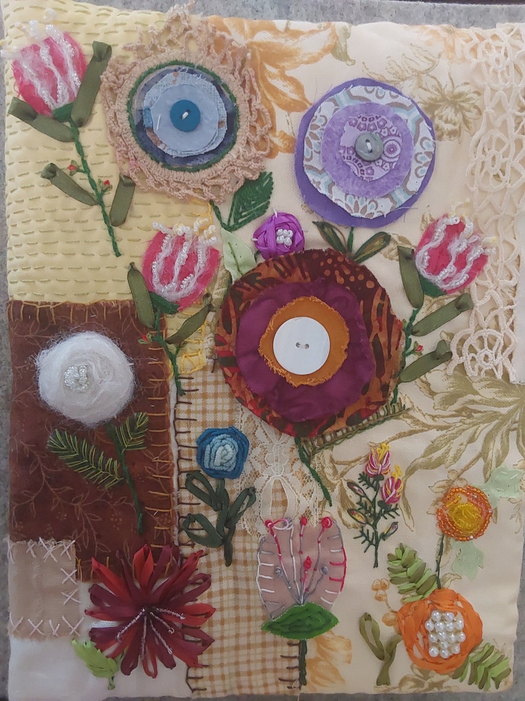 Slow Stitch Journal - Etsy