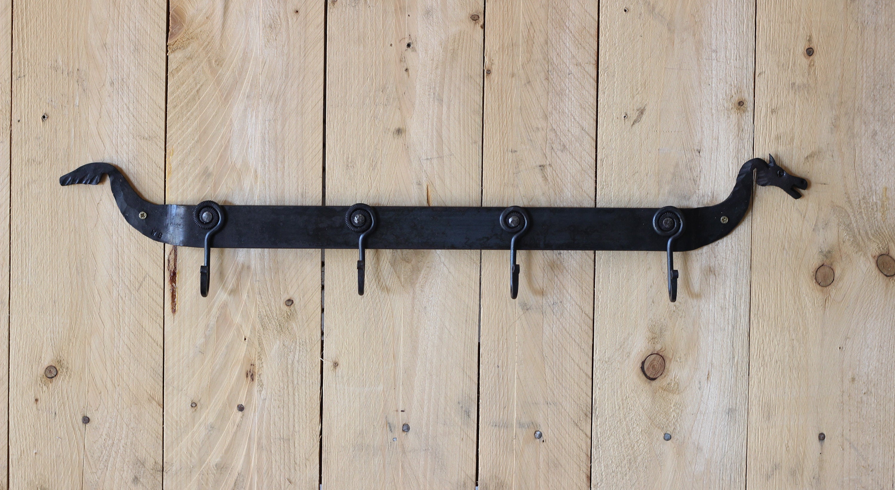 Viking Longship Rack Hand Forged - Etsy
