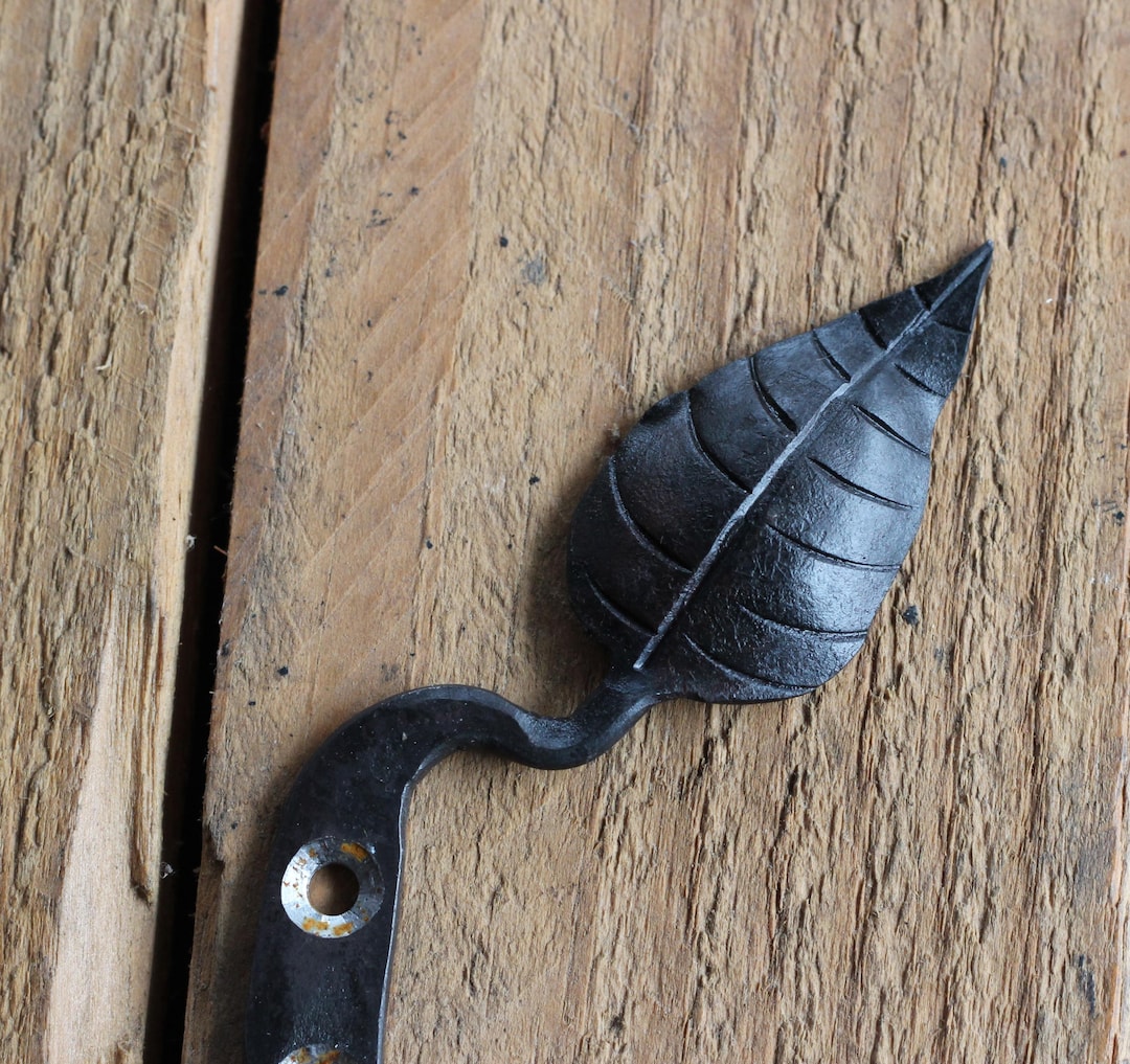 Leaf Hook Hand Forged - Etsy