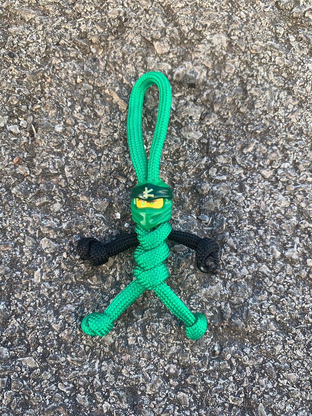 Kawasaki Ninja Rider Buddy Helmet Paracord Rope Motorcycle Car Key ...