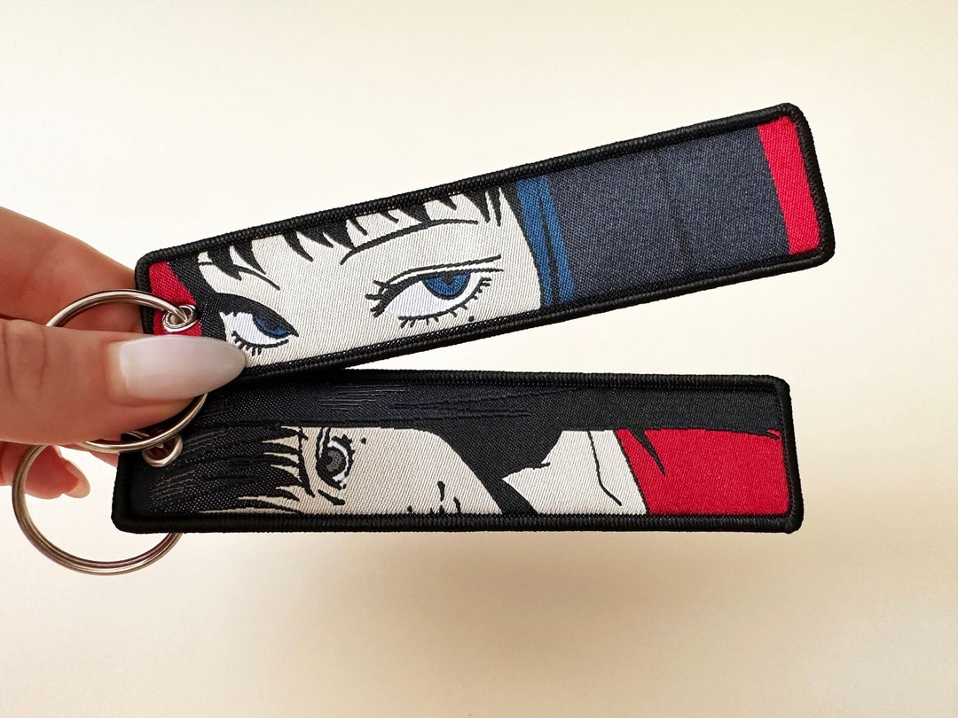 Eyes Anime Key Tag, Anime Keychain, Anime Gift, Anime Jet Tag ...