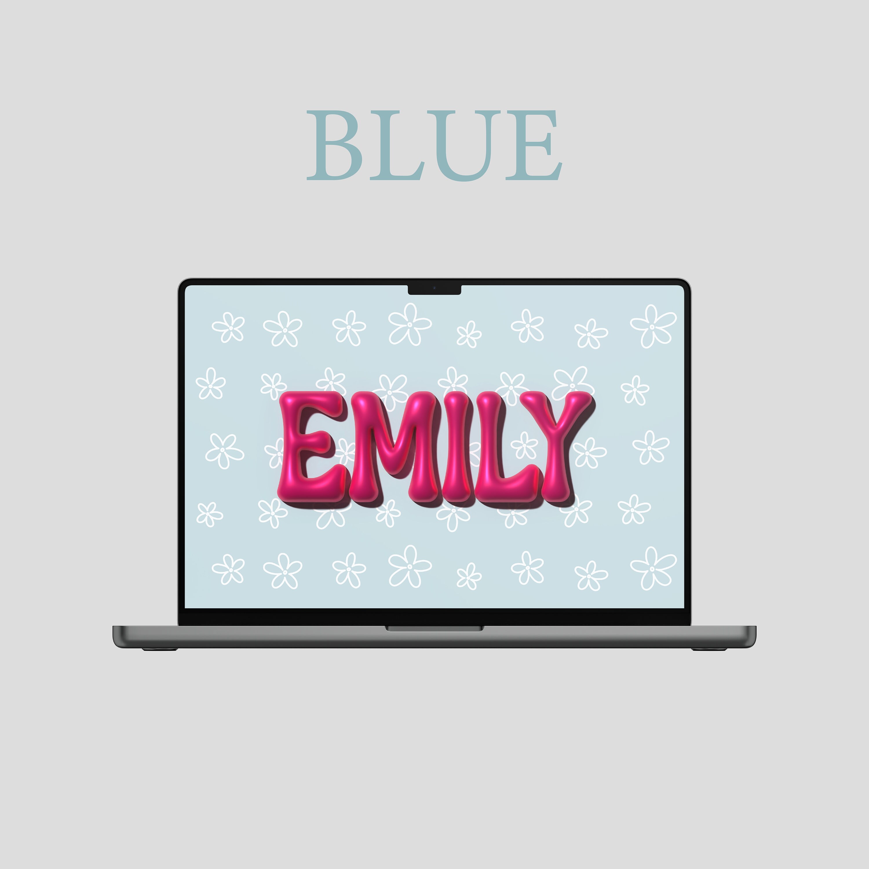 3D Desktop Wallpaper, 3D Personalized Name Wallpaper, MacBook Wallpaper ...