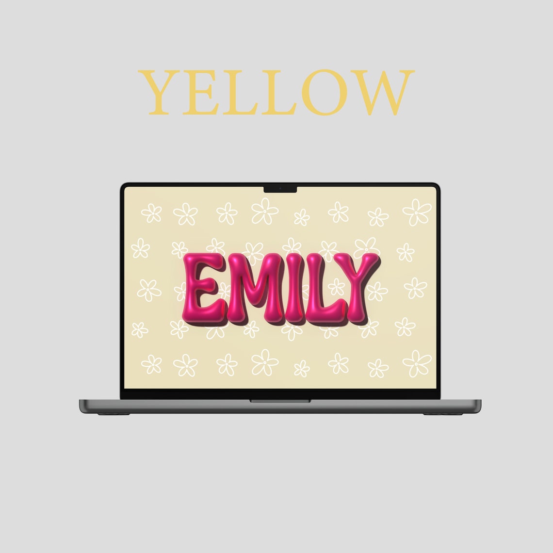 3D Desktop Wallpaper, 3D Personalized Name Wallpaper, MacBook Wallpaper ...