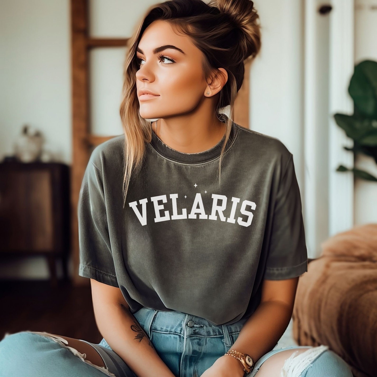 ACOTAR T-shirt Velaris Tee A Court of Thorns and Roses Shirt Comfort ...