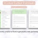 Sorority Resume Template, Rush Resume and Sorority Letter Pack, Social ...
