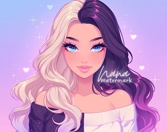 Premade Icon for Twitch Streamers and Social Media Beautiful ...