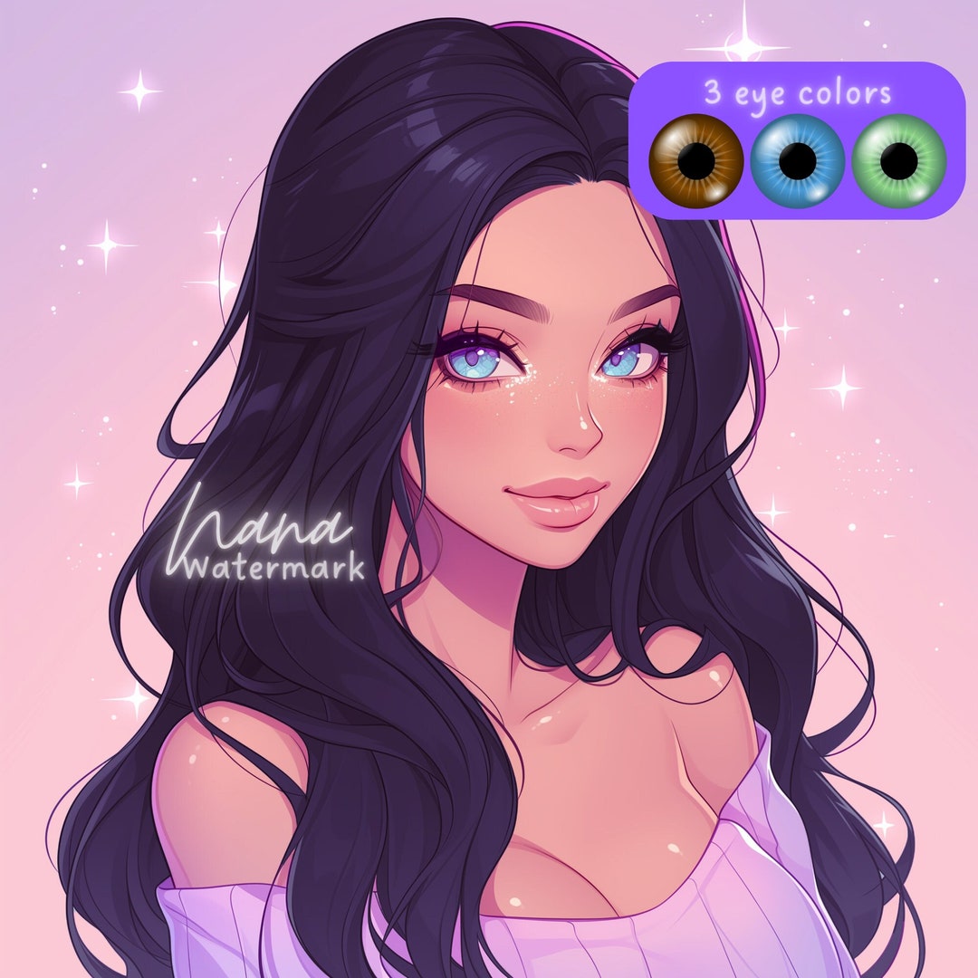 Premade Icon for Twitch Streamers and Social Media Beautiful ...