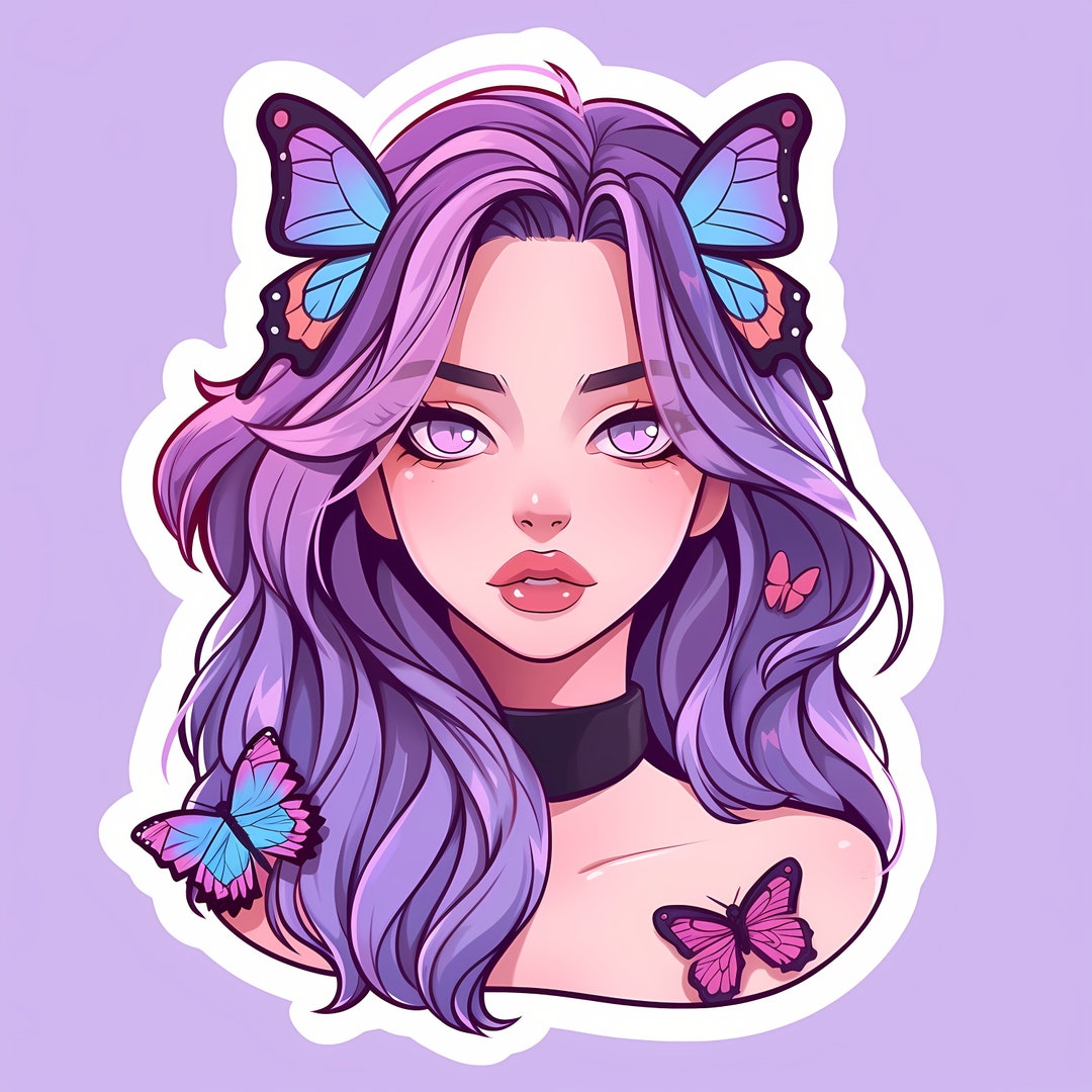 Custom Profile Icon Für Twitch, Charakterportrait, Illustration Für ...
