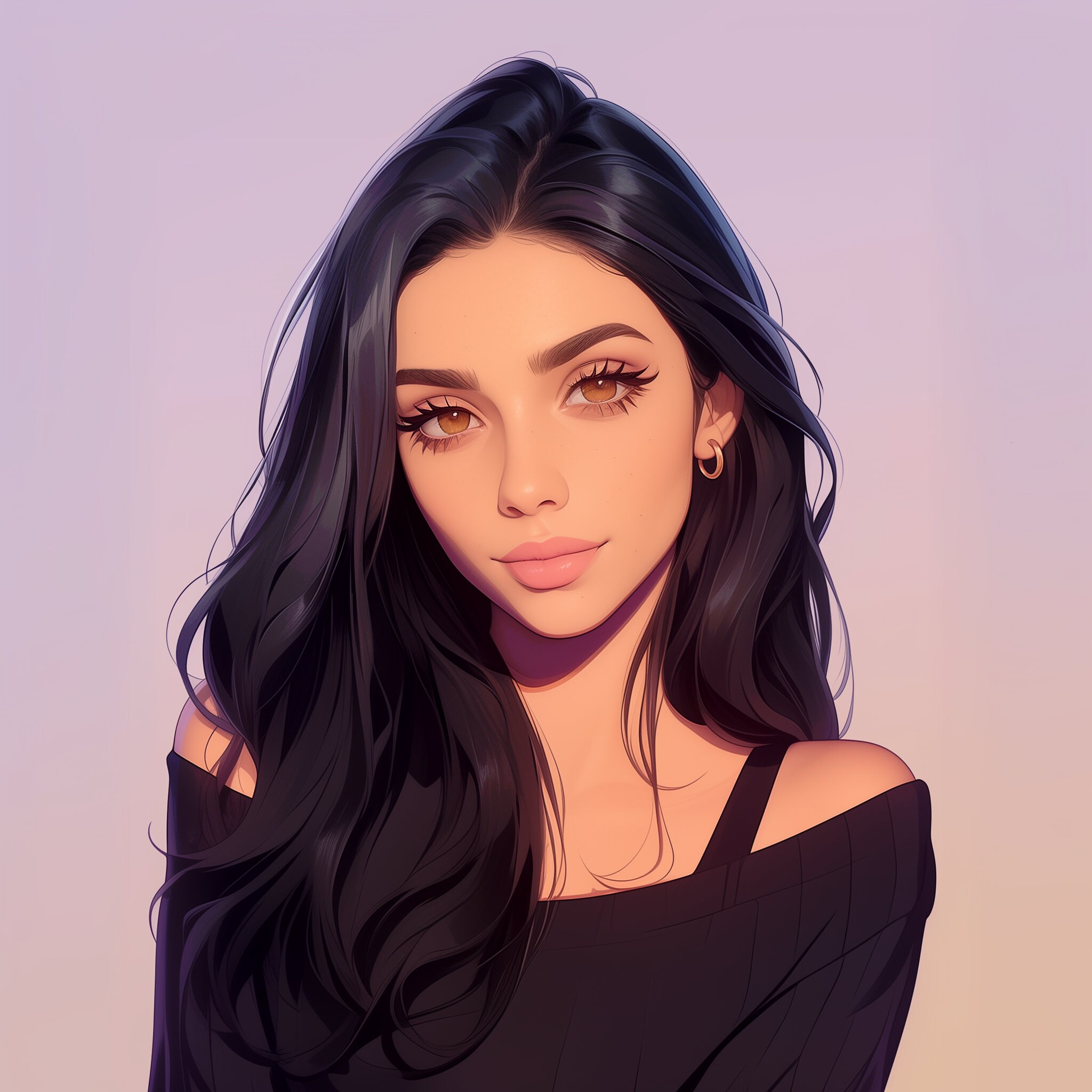 Custom Profil Icon Für Twitch Streamer, Charakter Portrait ...