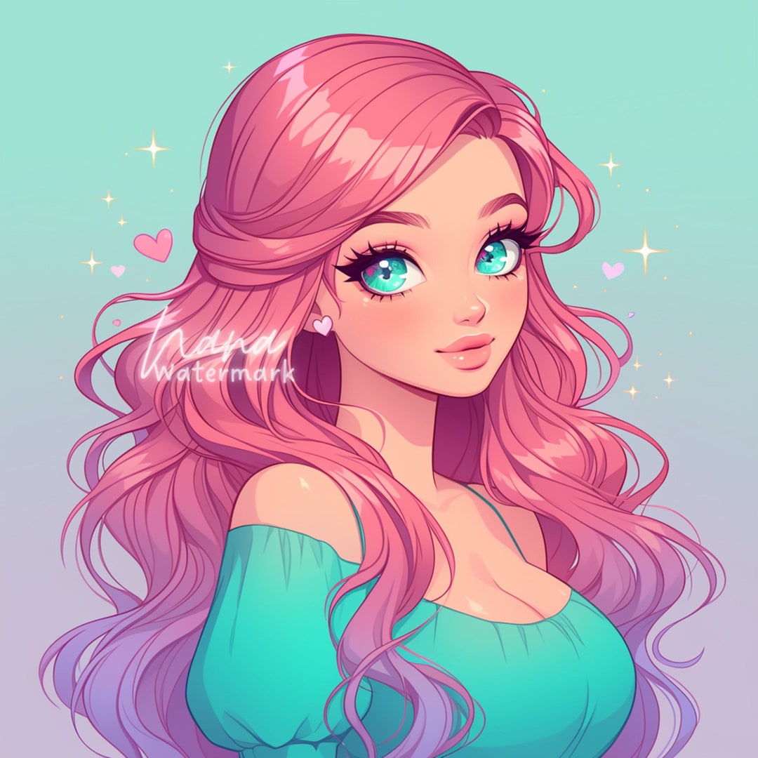 LIMITED Premade Icon for Twitch Streamers and Social Media Beautiful ...