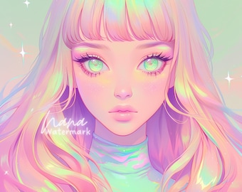 LIMITED Premade Icon for Twitch Streamers and Social Media Beautiful ...