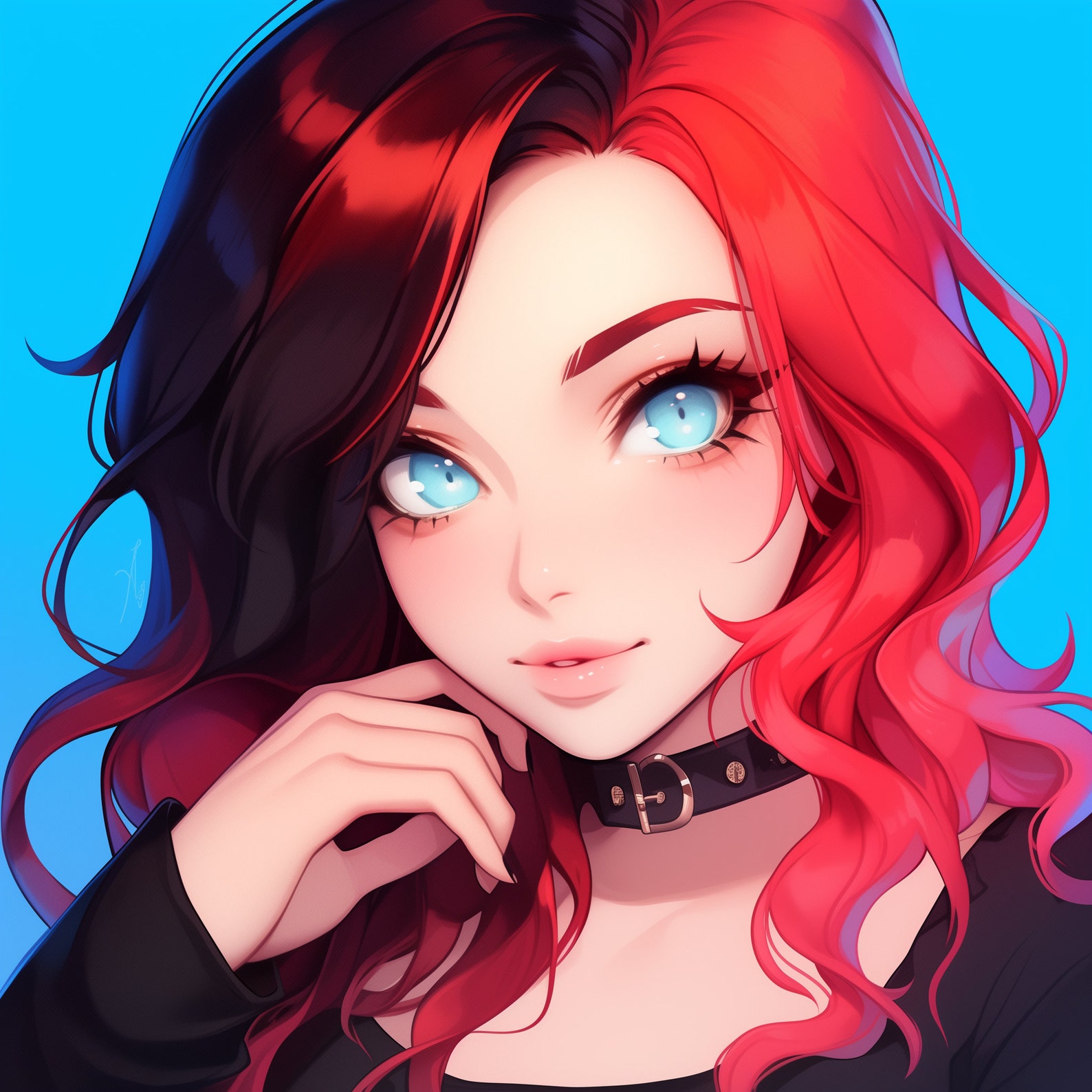 Custom Anime Portrait Perfect Gift for Anime Fans, Closeup Customized ...