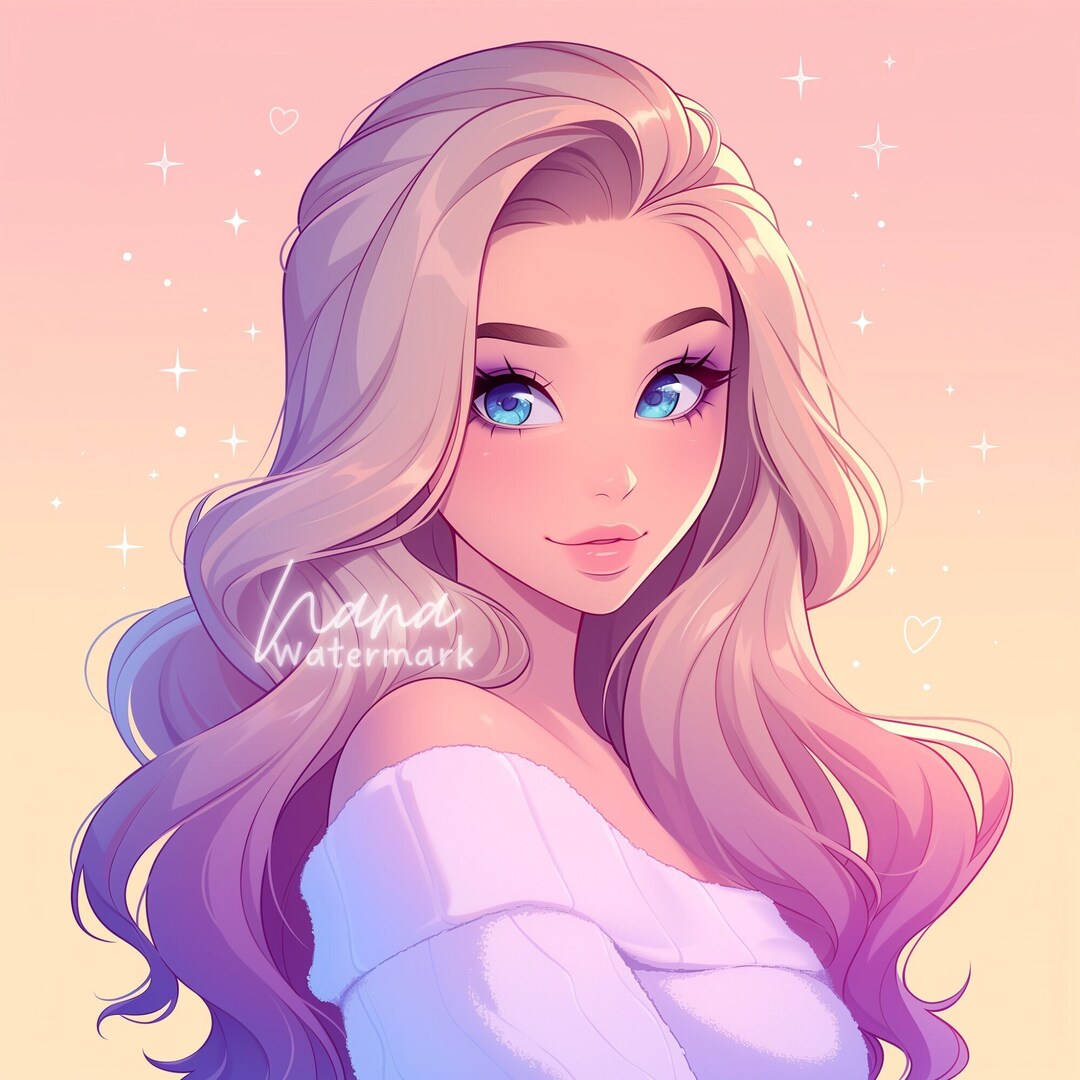 Premade Icon for Twitch Streamers and Social Media Beautiful ...