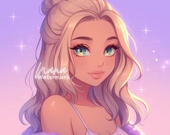 Premade Icon for Twitch Streamers and Social Media Beautiful ...