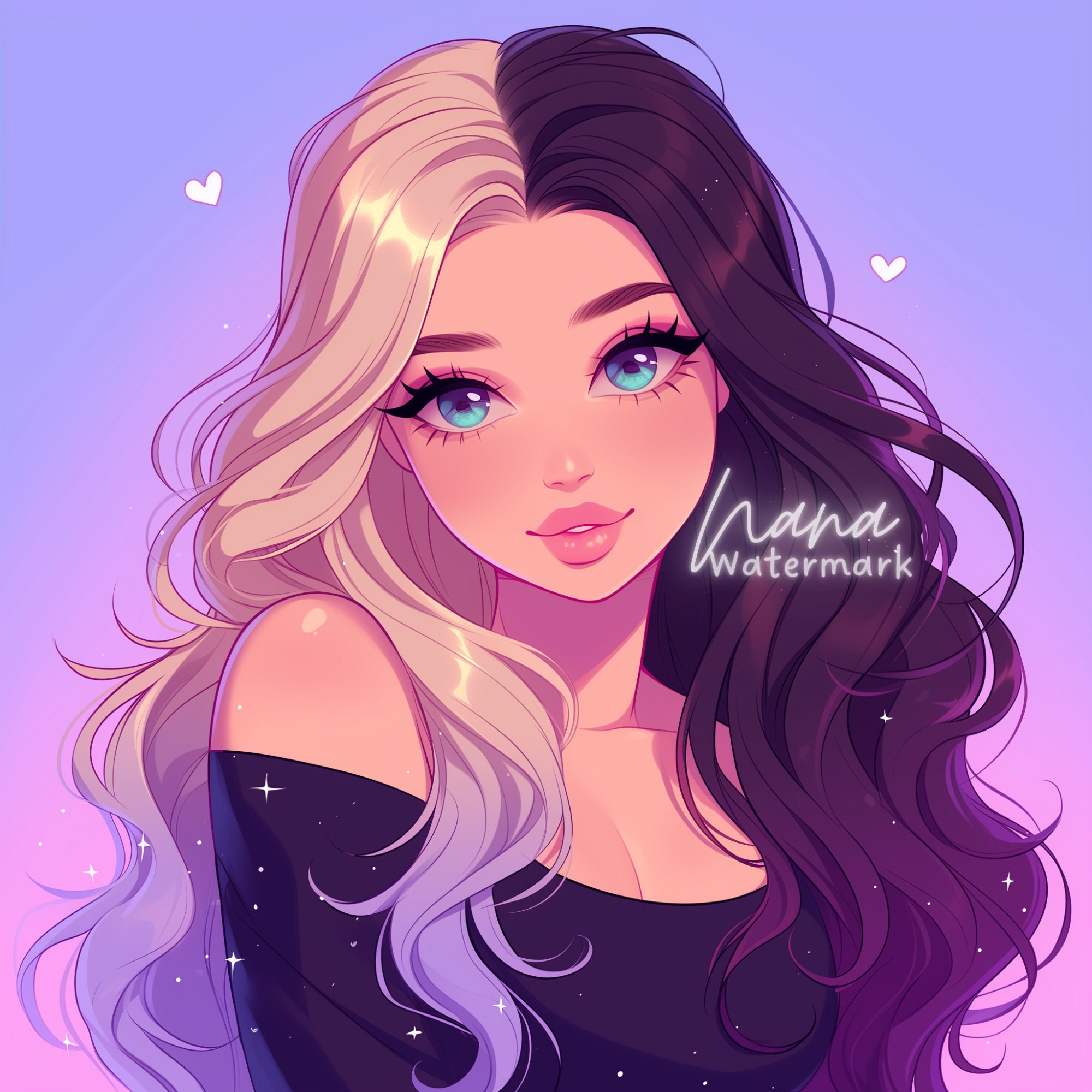 Premade Icon for Twitch Streamers and Social Media Beautiful ...