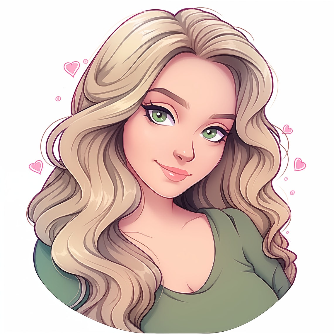 Custom Profil Icon Für Twitch Streamer, Charakter Portrait ...